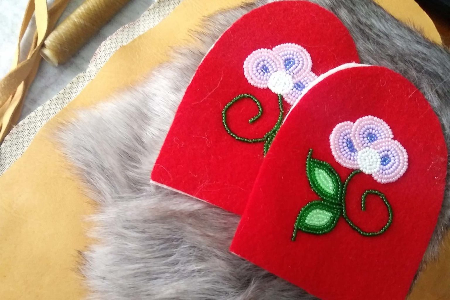 Learn to Bead Vamps - Indigenous Fashion Arts - Harbourfront Centre