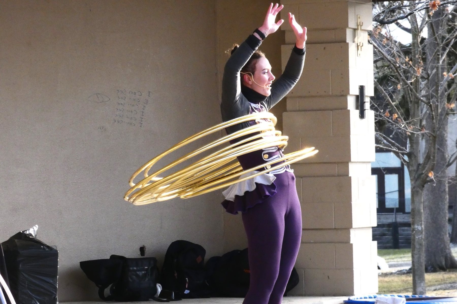 Hula Hoop Performance And Fun Zone With Aly Hoops - Harbourfront Centre